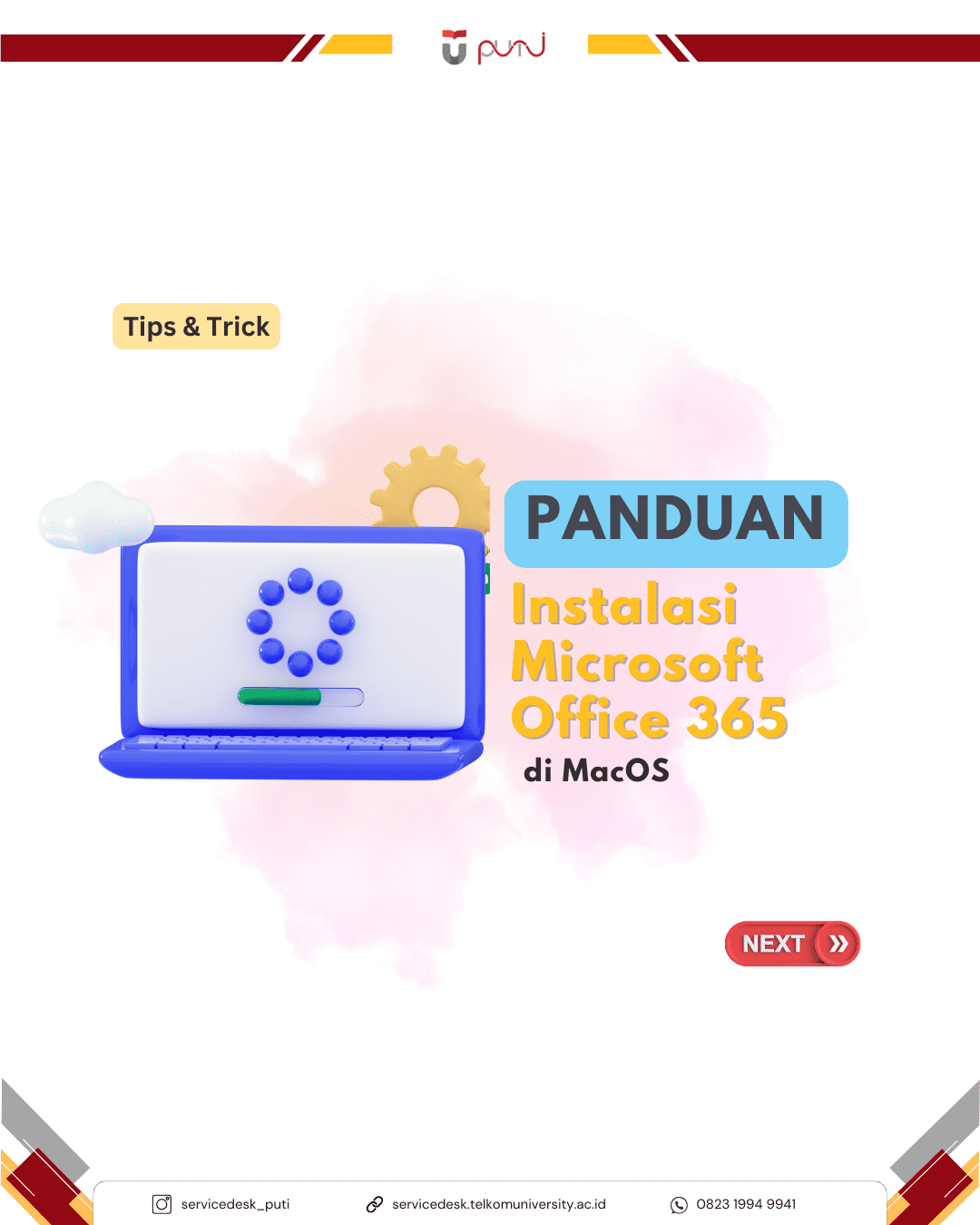 Panduan Instalasi Microsoft Office 365 (MacOS) | FAQ Telkom University